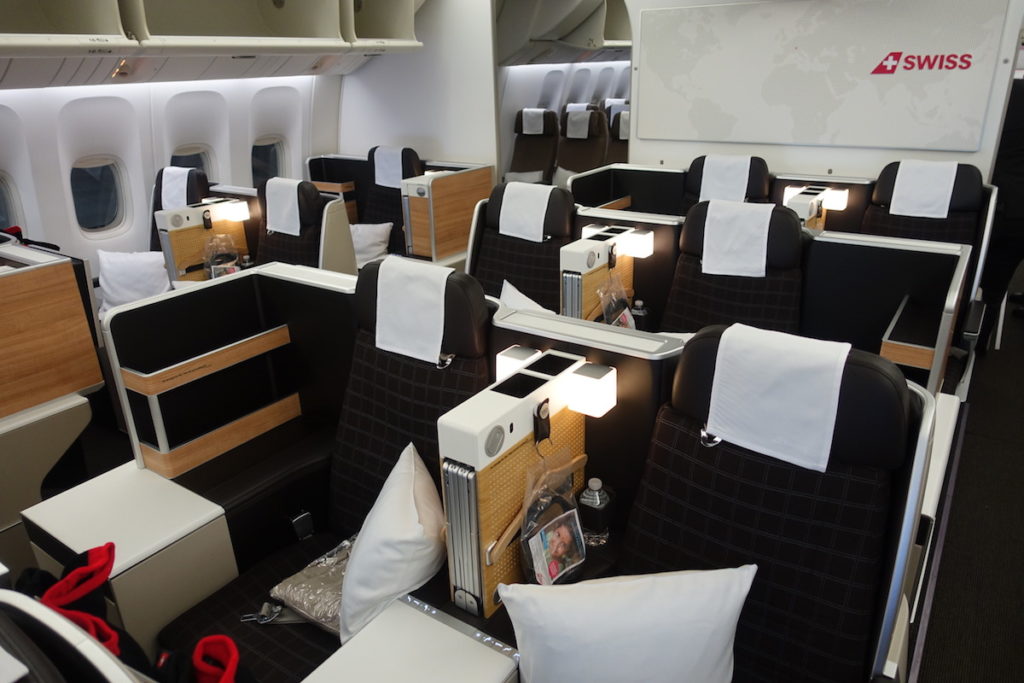 What It’s Like to Fly Swiss Air Business Class