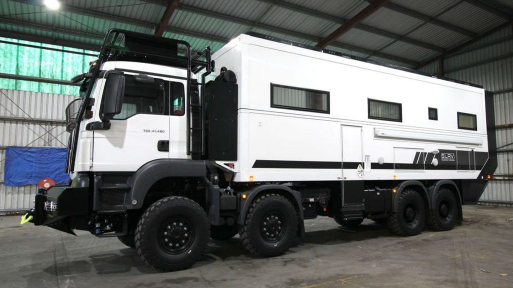 A Closer Look at The $900k SLRV Commander 8x8 Camper